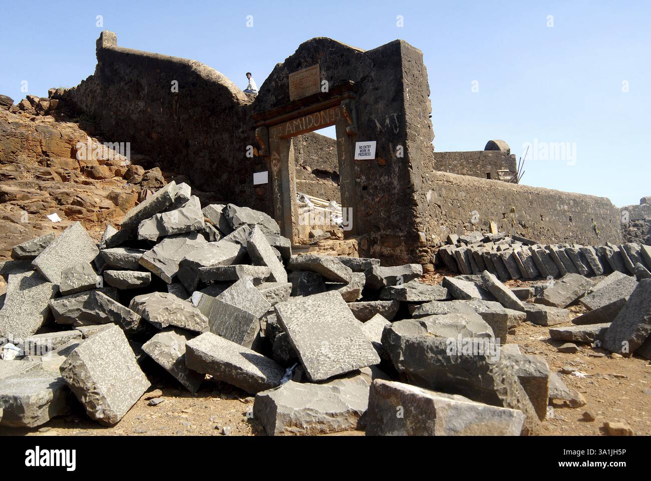 Bandra fort in Bombay Mumbai, Maharashtra, India, Asia Stock Photo - Alamy