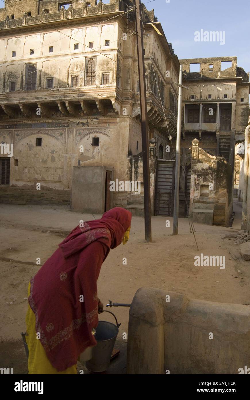 Haveli at Mandava, Bikaner, Shekhavati region, Rajasthan, India, Asia ...