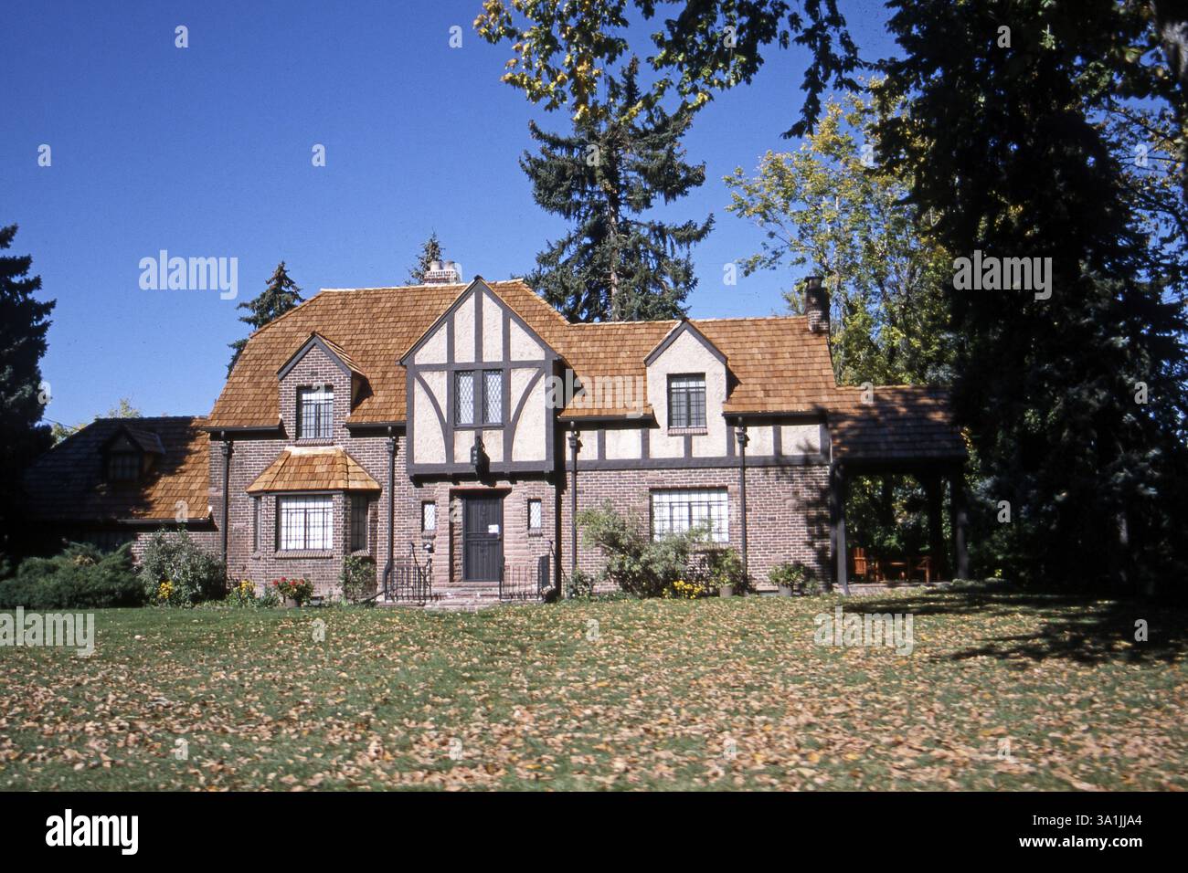 Colonial building built in early 1900 century at Denver, U.S.A. United ...