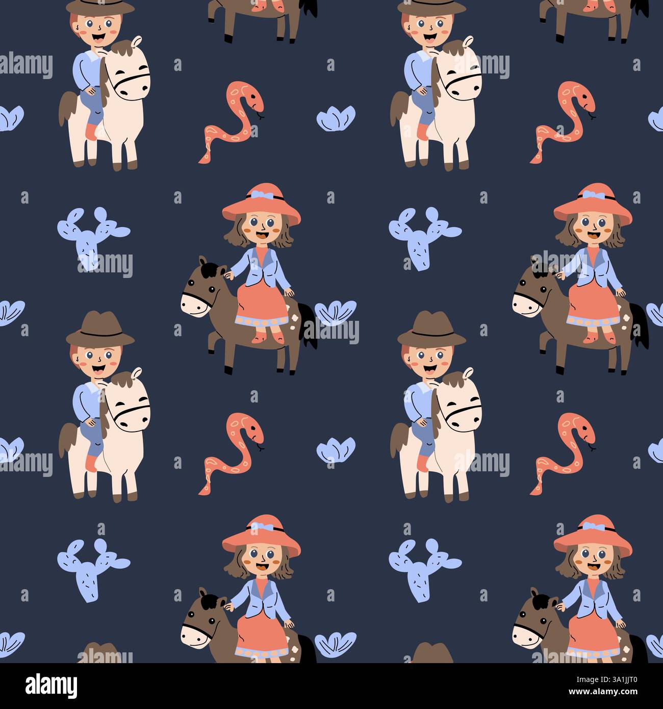 Kids animal theme room Stock Vector Images - Alamy