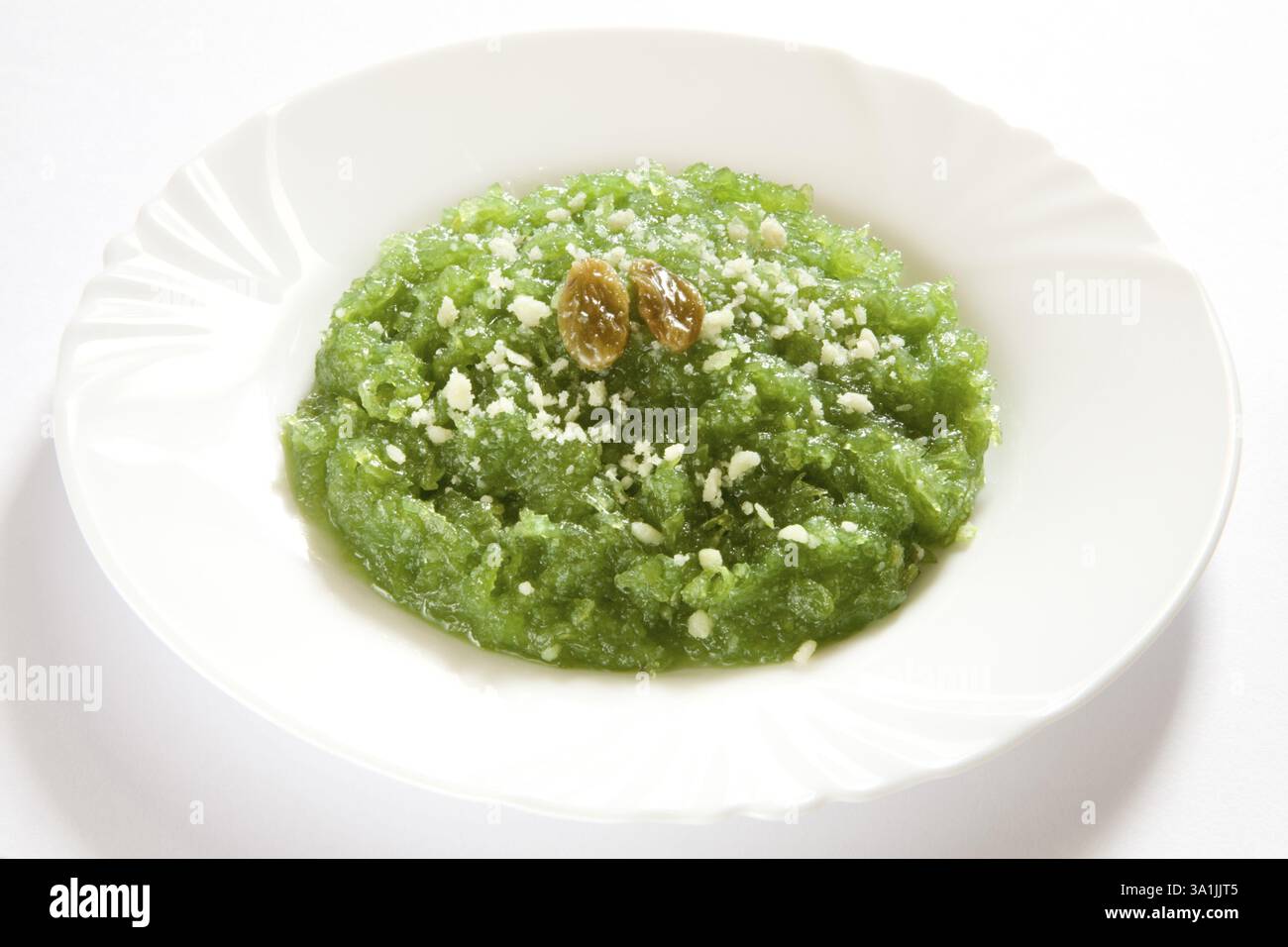 Indian food, sweet dessert doodhi lauki ka halwa bottle gourd fudge ...