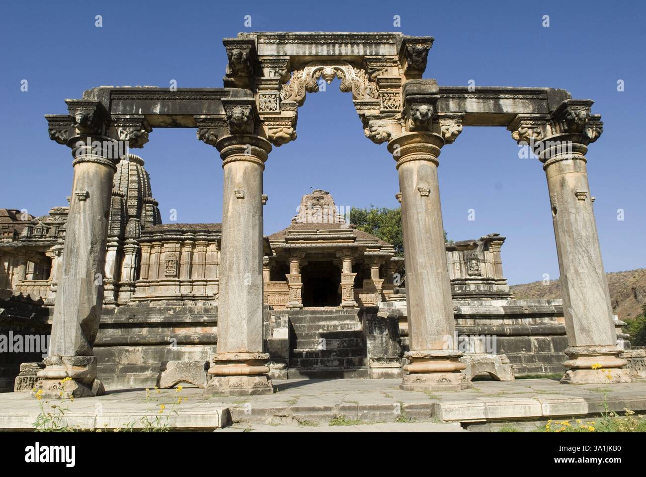 Sas Bahu temple dedicated to deity of lord Vishnu, Kumbhalgarh ...