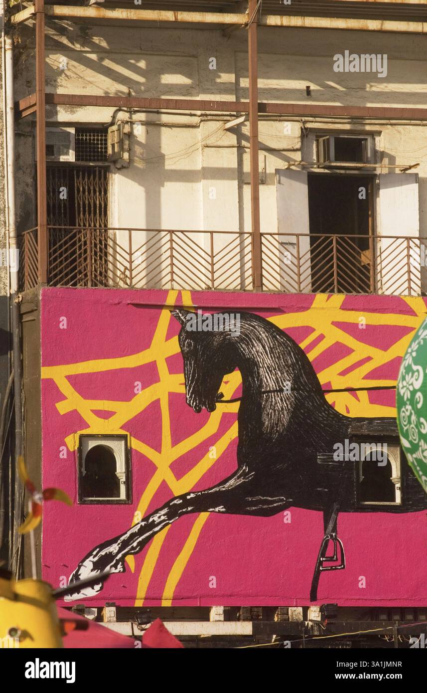 Creation of sunil padwal on canvas, India, Asia Stock Photo - Alamy