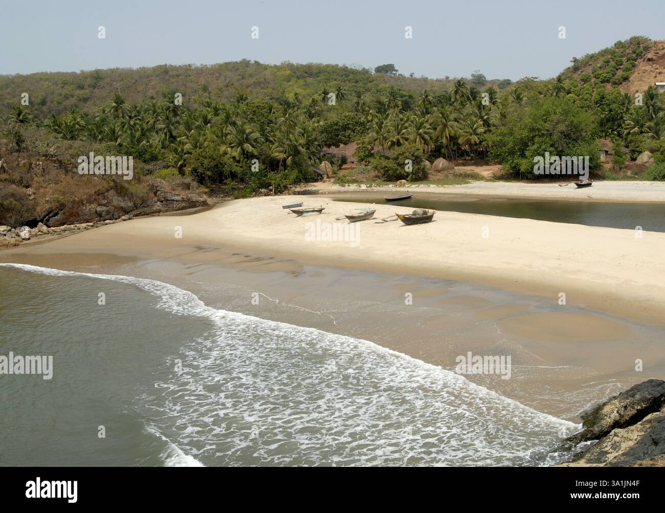 Beach of nivati and village, taluka Vengurla, district Sindhudurga ...