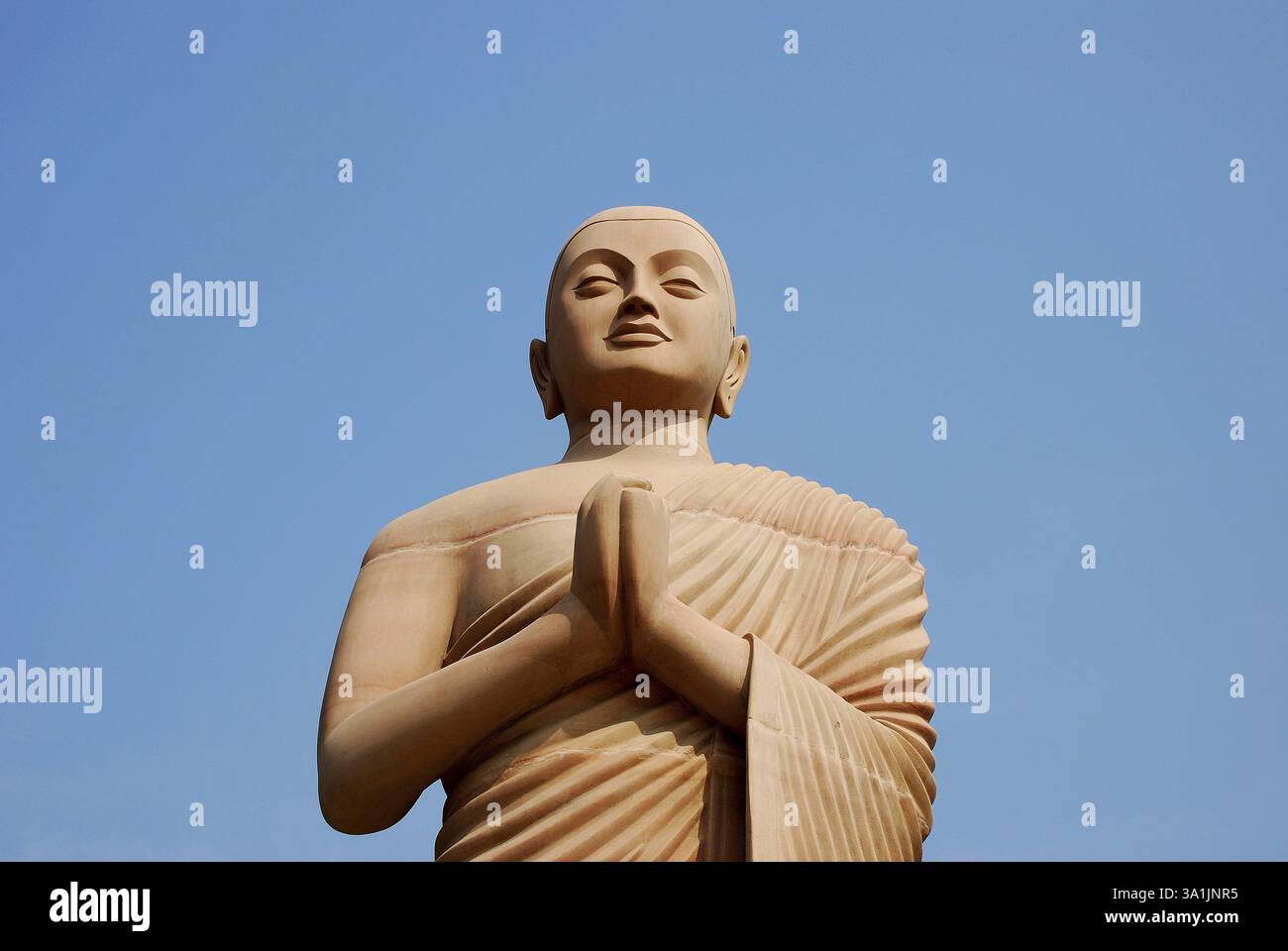 Lord Buddha statue in Namaskar posture, Gaya, Bihar, India, Asia Stock ...