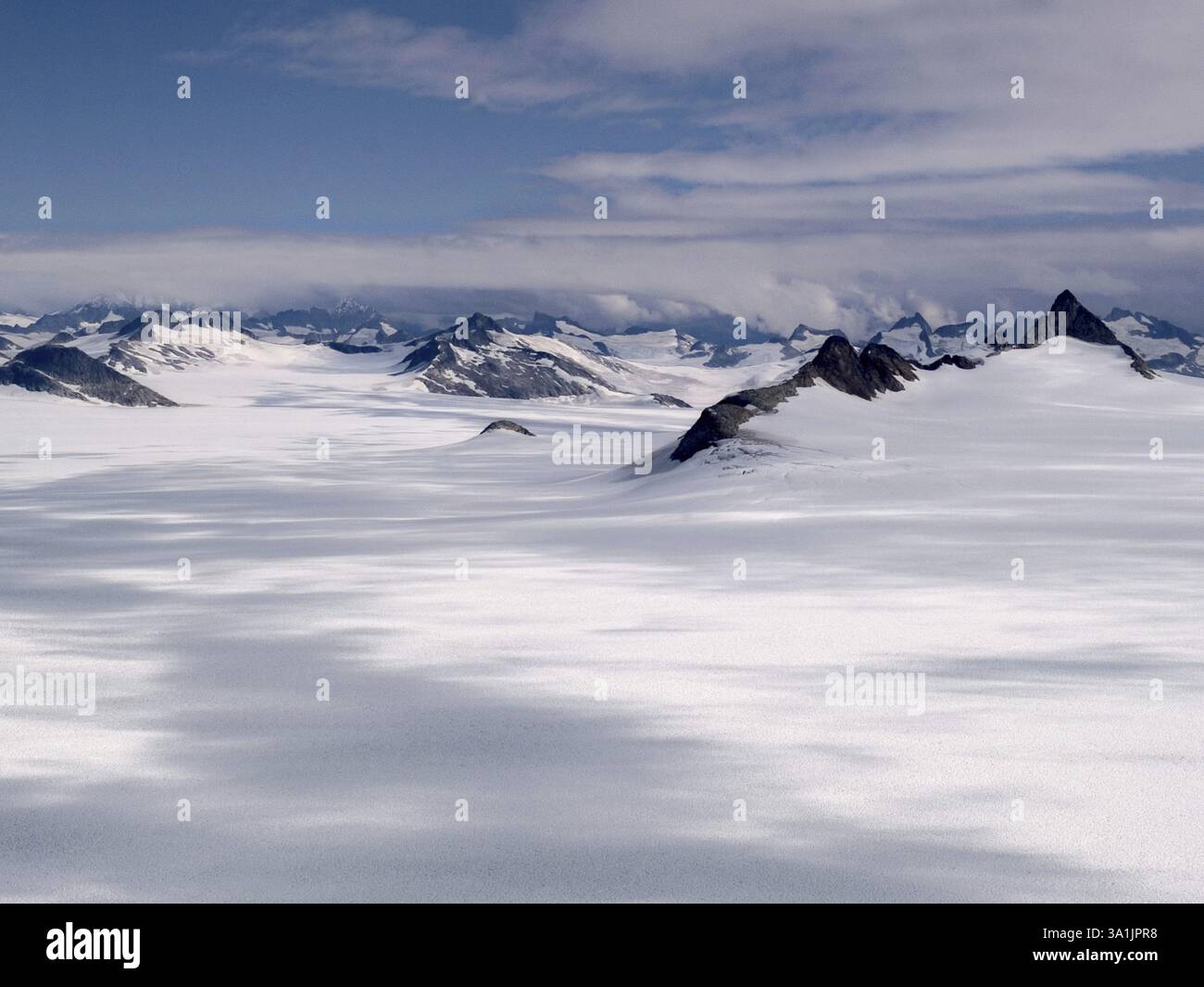 Juneau ice fields, alaska, U.S.A United States Of America Stock Photo ...