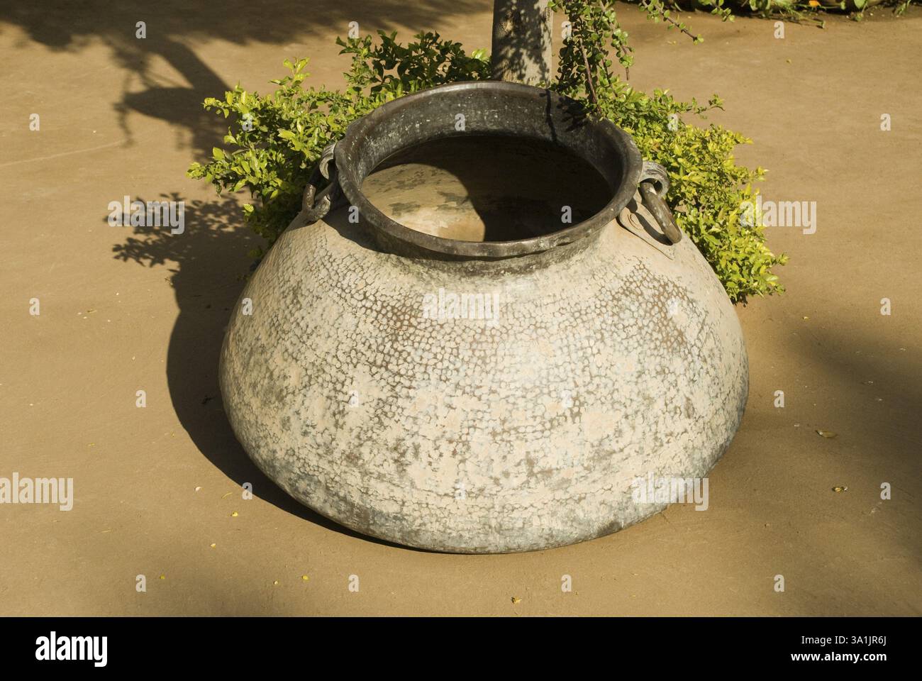 Ancient large size Metal Pot Manvar resort at Jaisalmer, Rajasthan ...