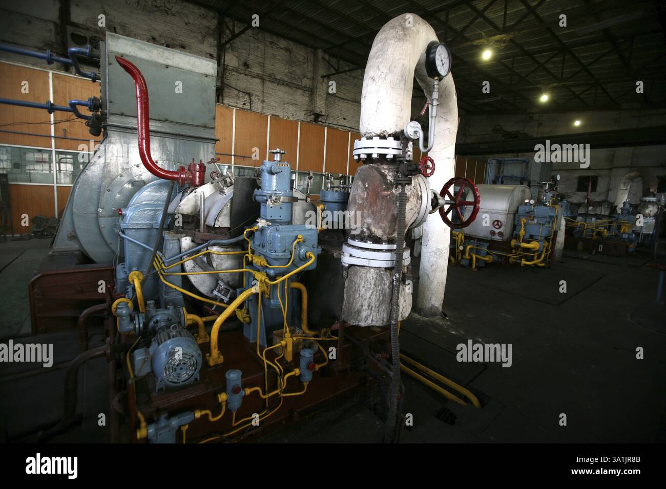 Machinery at the sugar factory in Sangli, Maharashtra, India, Asia ...