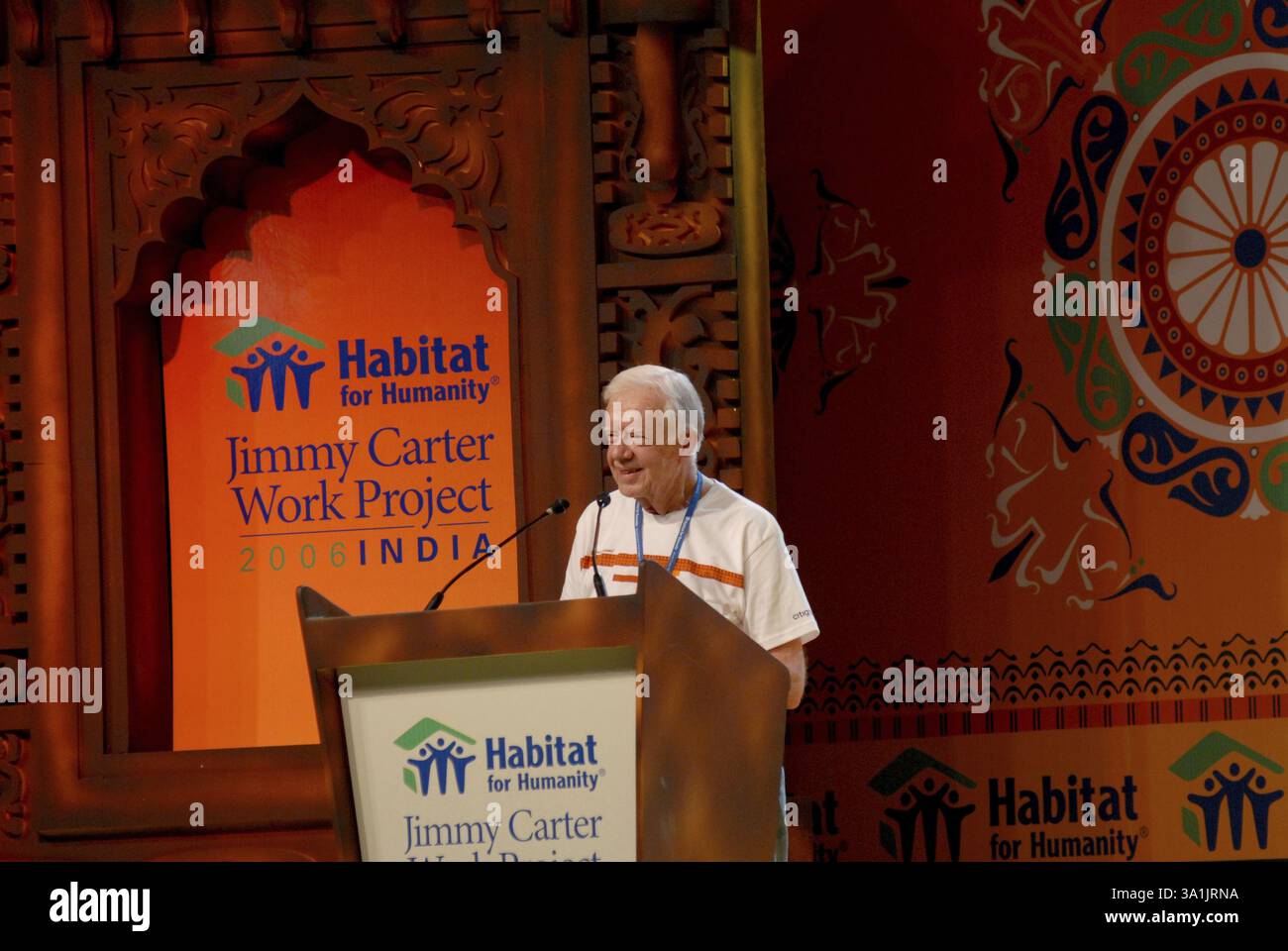 Former US president Jimmy Carter inaugurates the 23rd Jimmy Carter Work ...