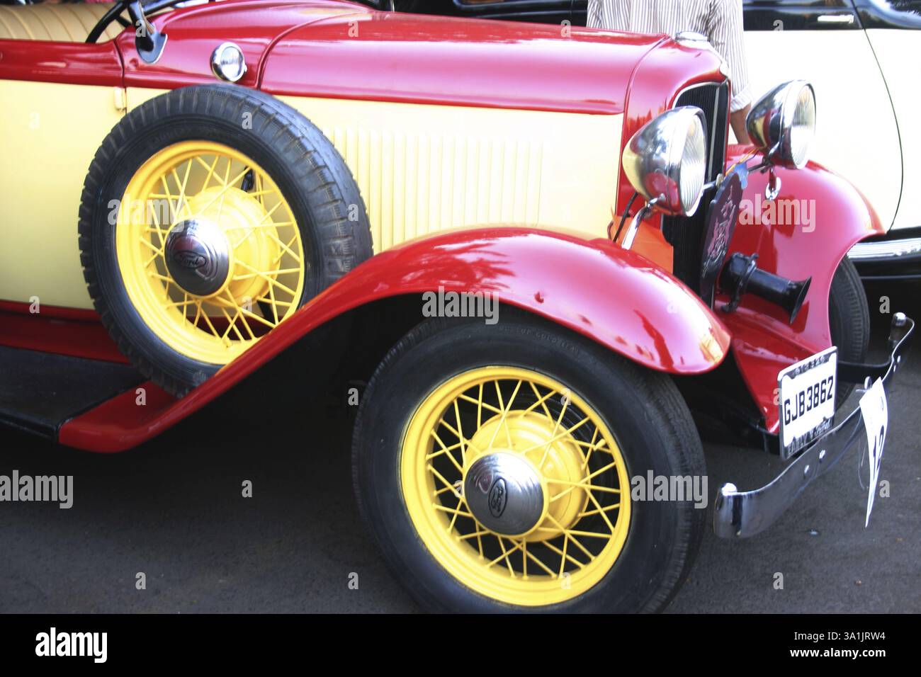 Old Vintage car rally at fountain, Bombay Mumbai, Maharashtra, India ...