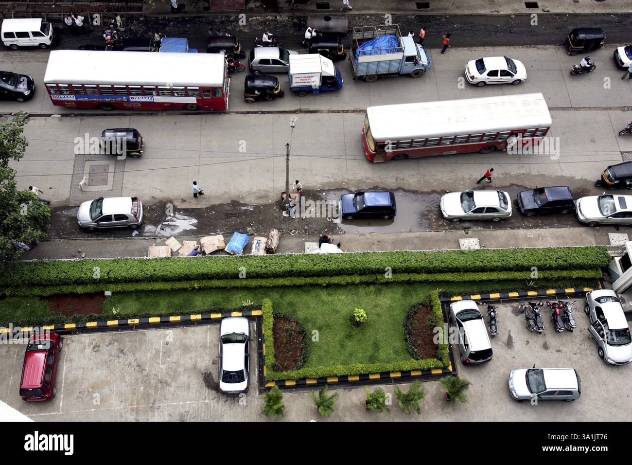 Traffic chaotic situations at junction of Saki naka, Bombay Mumbai ...