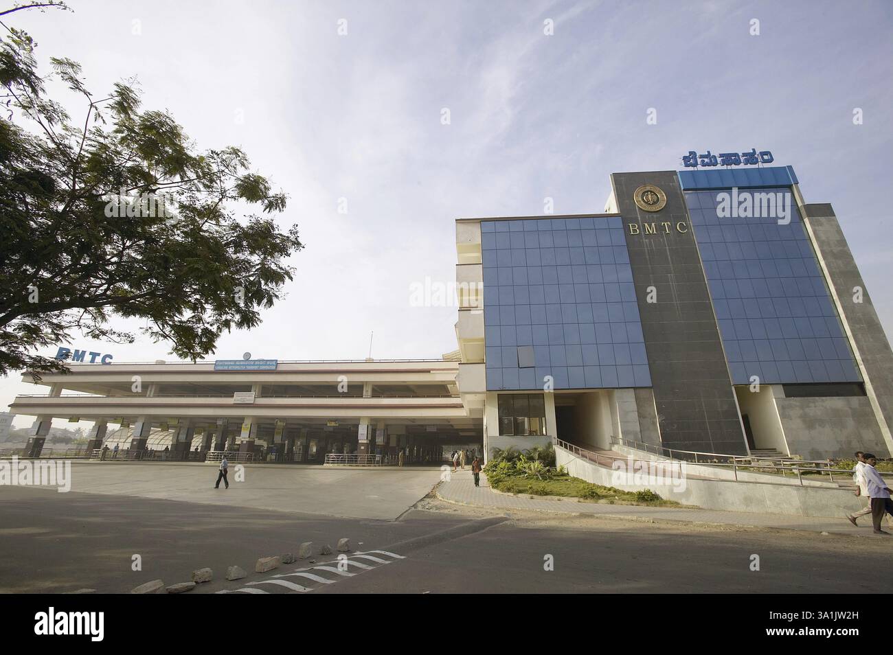 BMTC bus stand modern new building, Bangalore, Karanataka, India, Asia ...