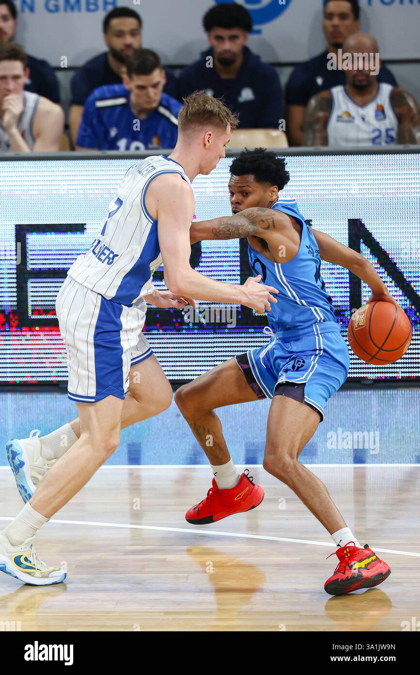 Bamberg, Germany. 08th Mar, 2025. Basketball, German league, 2024-25 ...