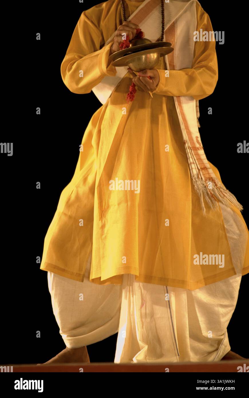 Distinctive style of India's many dance forms Satriya seen here in ...