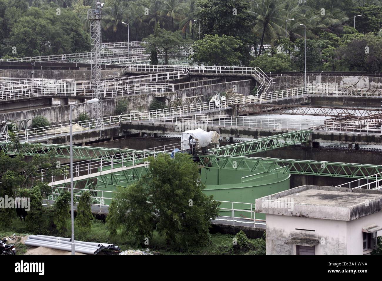 The Brihanmumbai Municipal Corporation's (BMC) water Treatment plant in ...