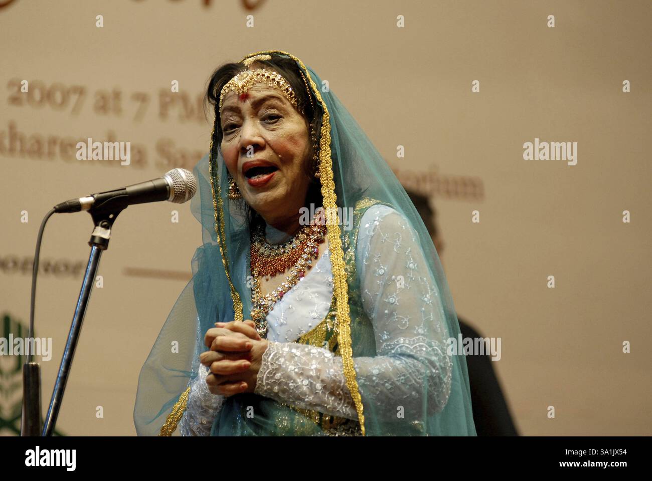Indian dancer Sitara Devi performing classical Kathak style of dancing ...