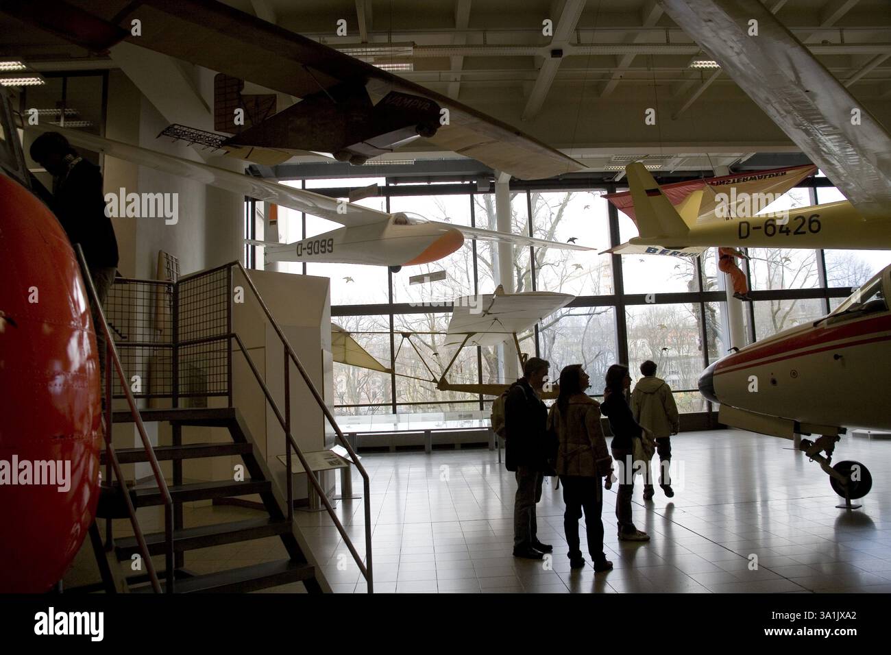 Aircraft airplane on display, Deutsches Museum, Munich, Germany, Europe ...