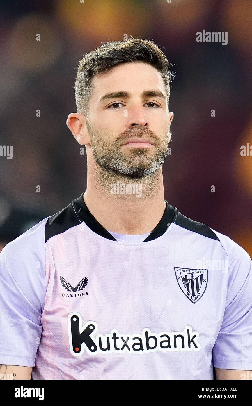 Rome, Italy. 06th Mar, 2025. Yeray Alvarez of Athletic Club looks on ...