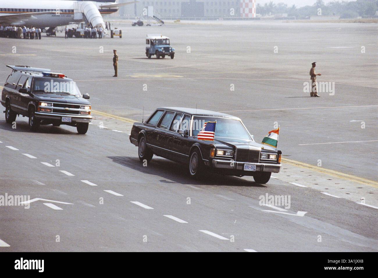 Bill Clinton's departure at Chhatrapati Shivaji Maharaj International ...