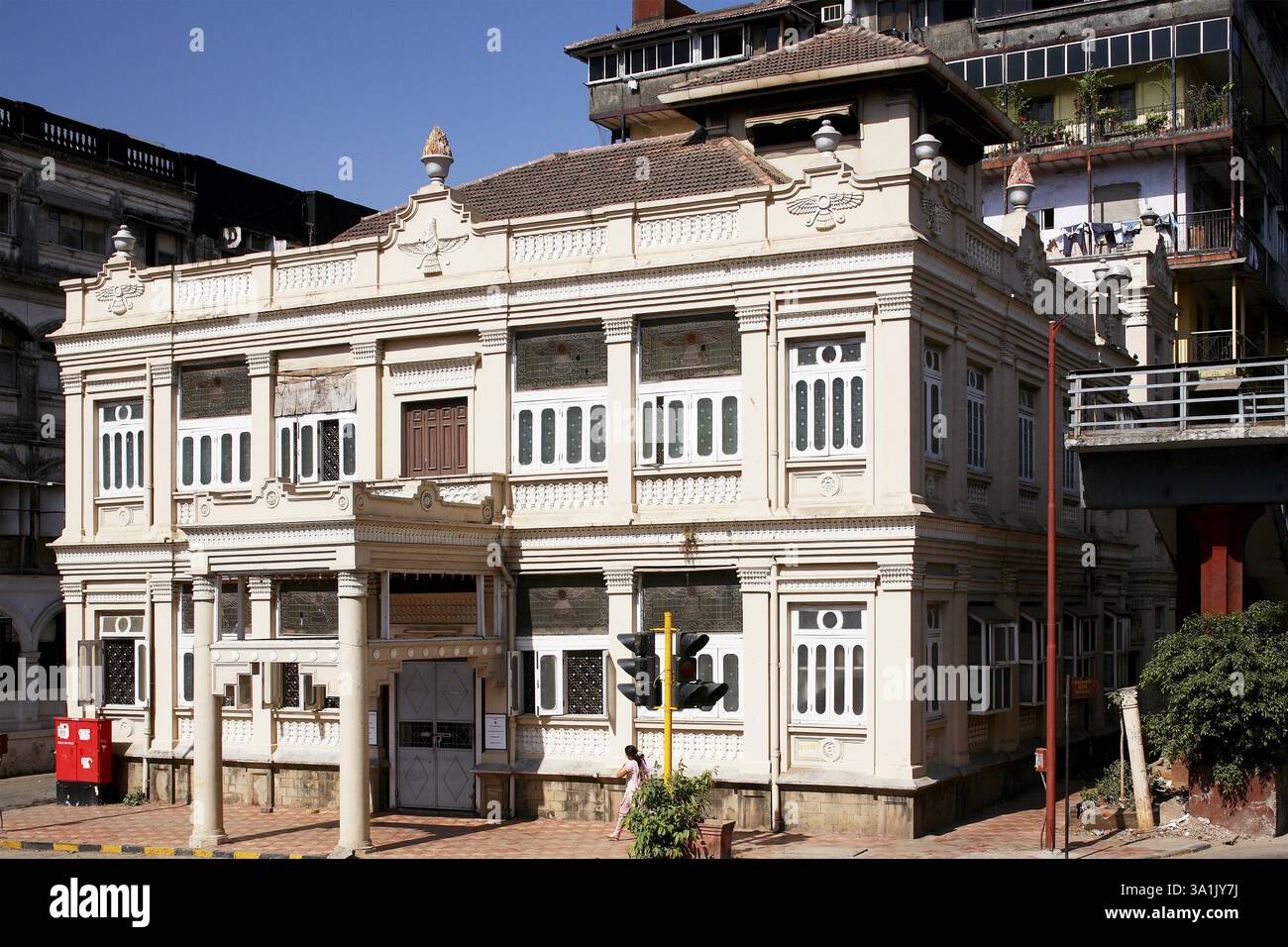 Heritage Parsi agiary fire temple, Marine lines, Bombay NAw Mumbai ...