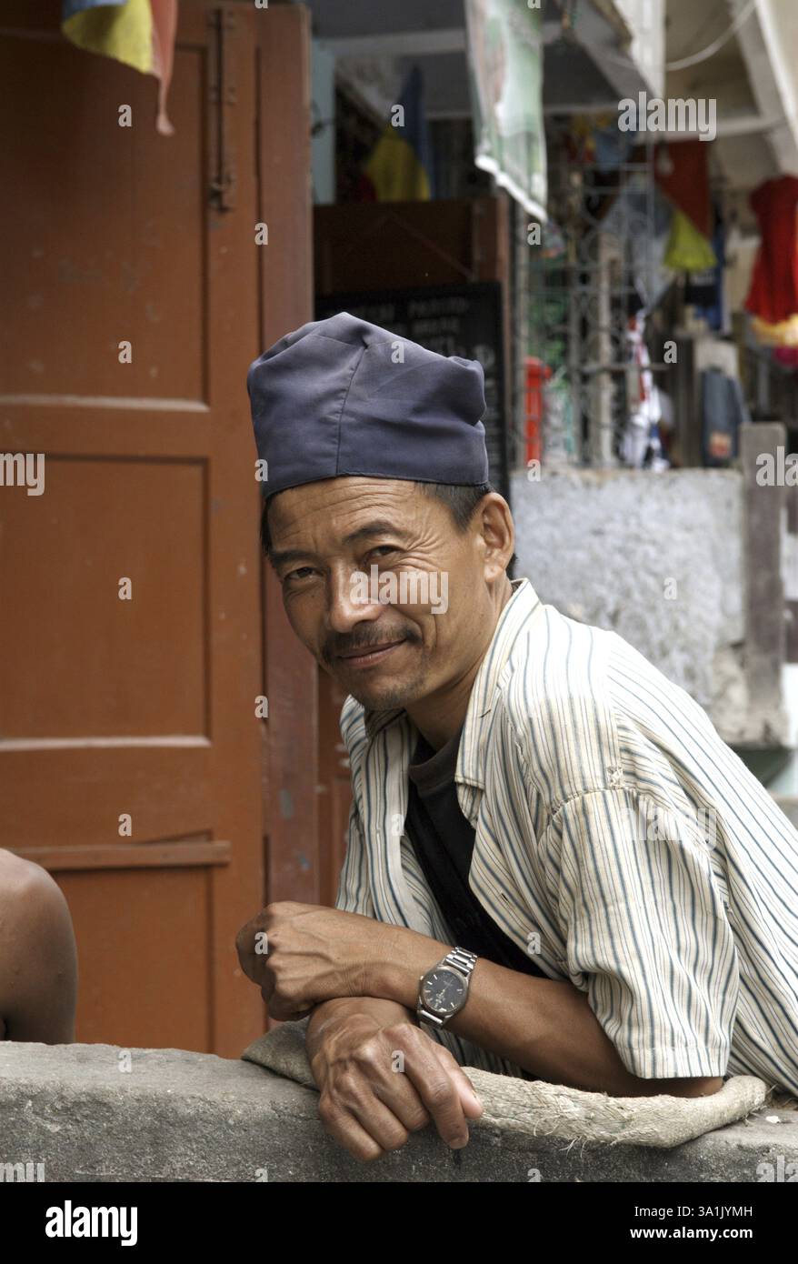 Rural man, Pastanga, Sikkim, India, Asia Stock Photo - Alamy