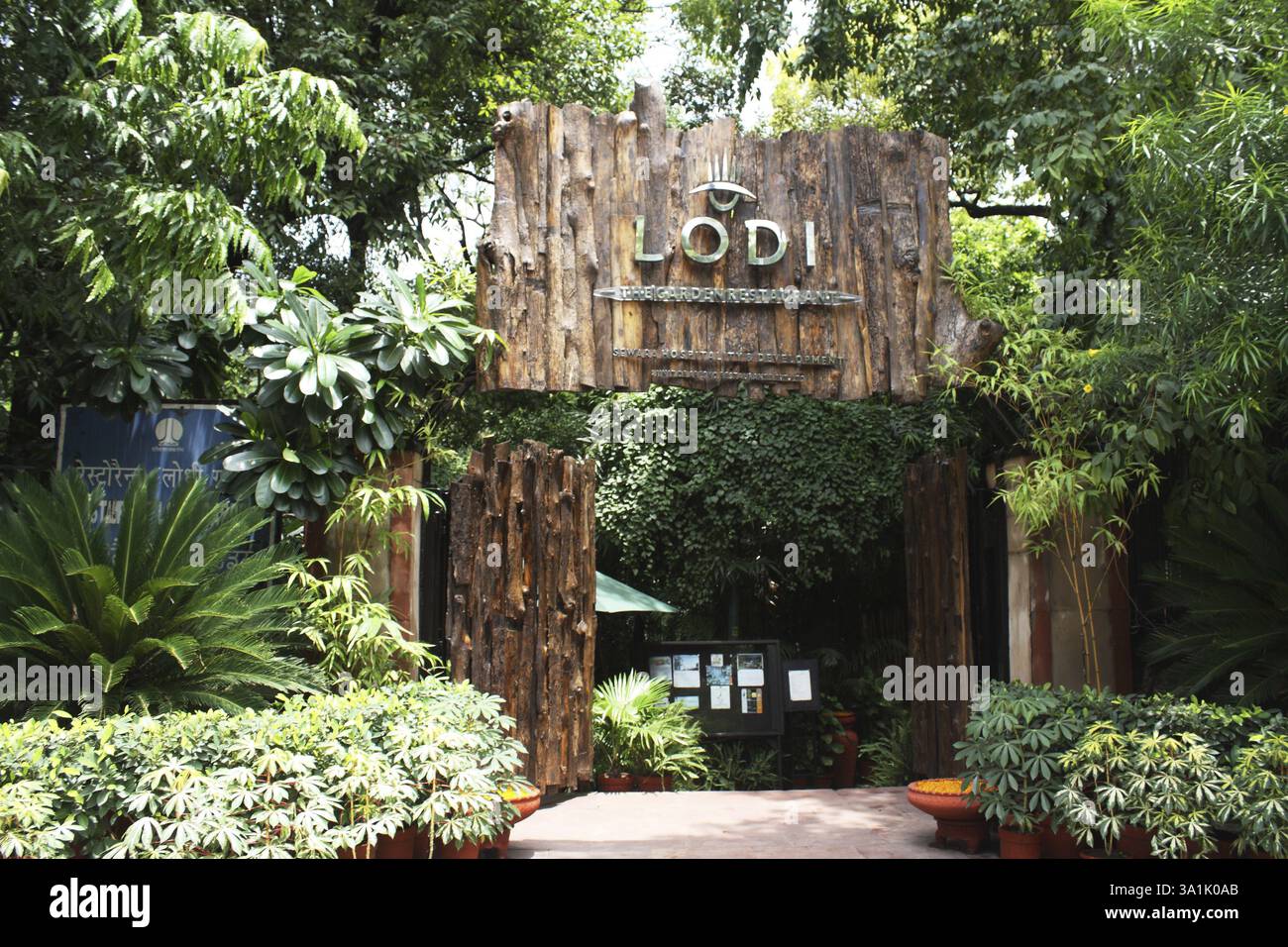 Lodhi restaurant, Delhi, India, Asia Stock Photo - Alamy