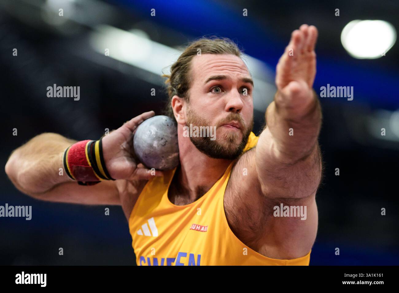 Apeldoorn, Netherlands. 09th Mar, 2025. Wictor Petersson of, Sweden ...