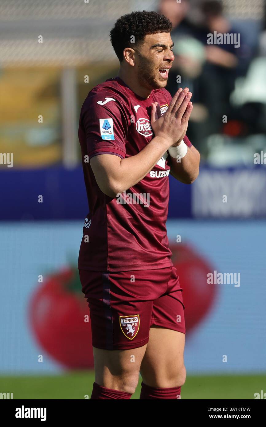 Parma, Italy. 08th Mar, 2025. Che Adams of Torino FC seen during the ...