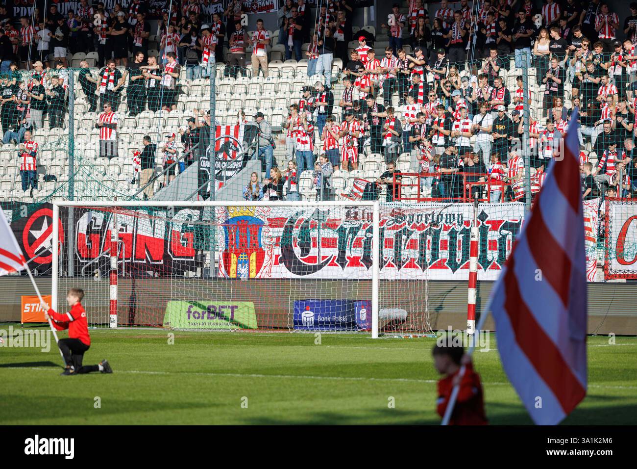 Krakow, Poland. 08th Mar, 2025. KRAKOW, POLAND, Mar 8 2025, A football ...