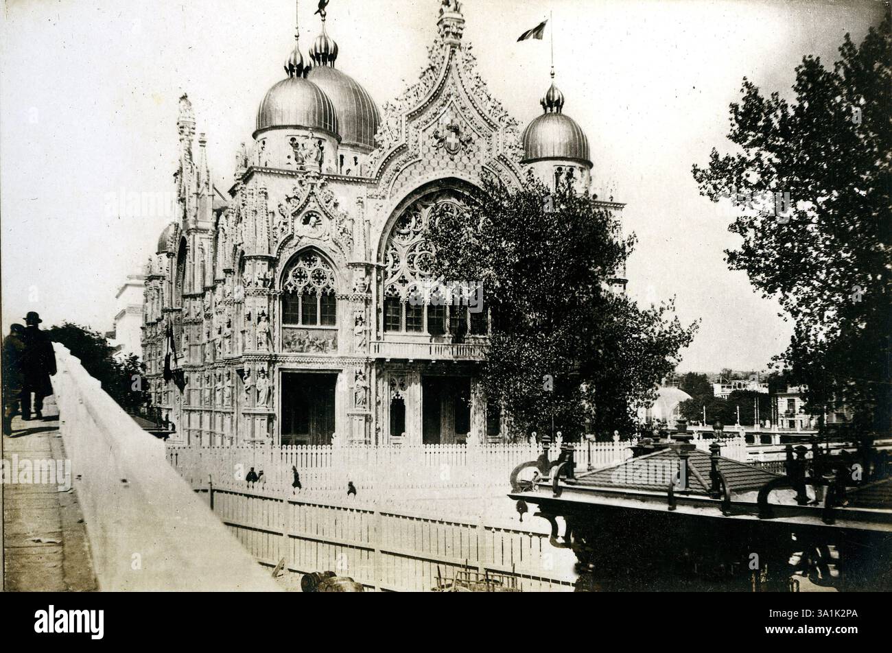 World fair in Paris in 1900 - Exposition Universelle 1900 - Italy ...