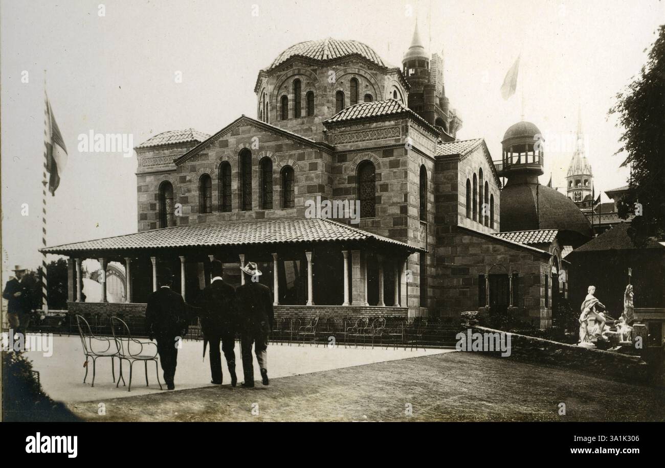 World fair in Paris in 1900 - Exposition Universelle 1900 - Greece ...