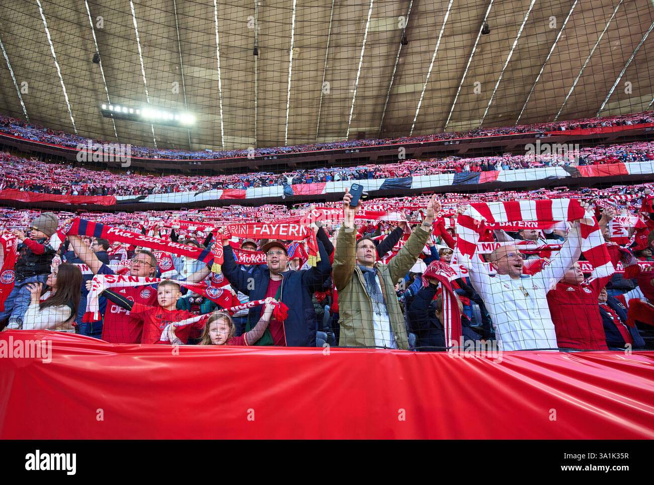 FCB fans in the match FC BAYERN MUENCHEN - VFL BOCHUM 2-3 on Mar 8 ...