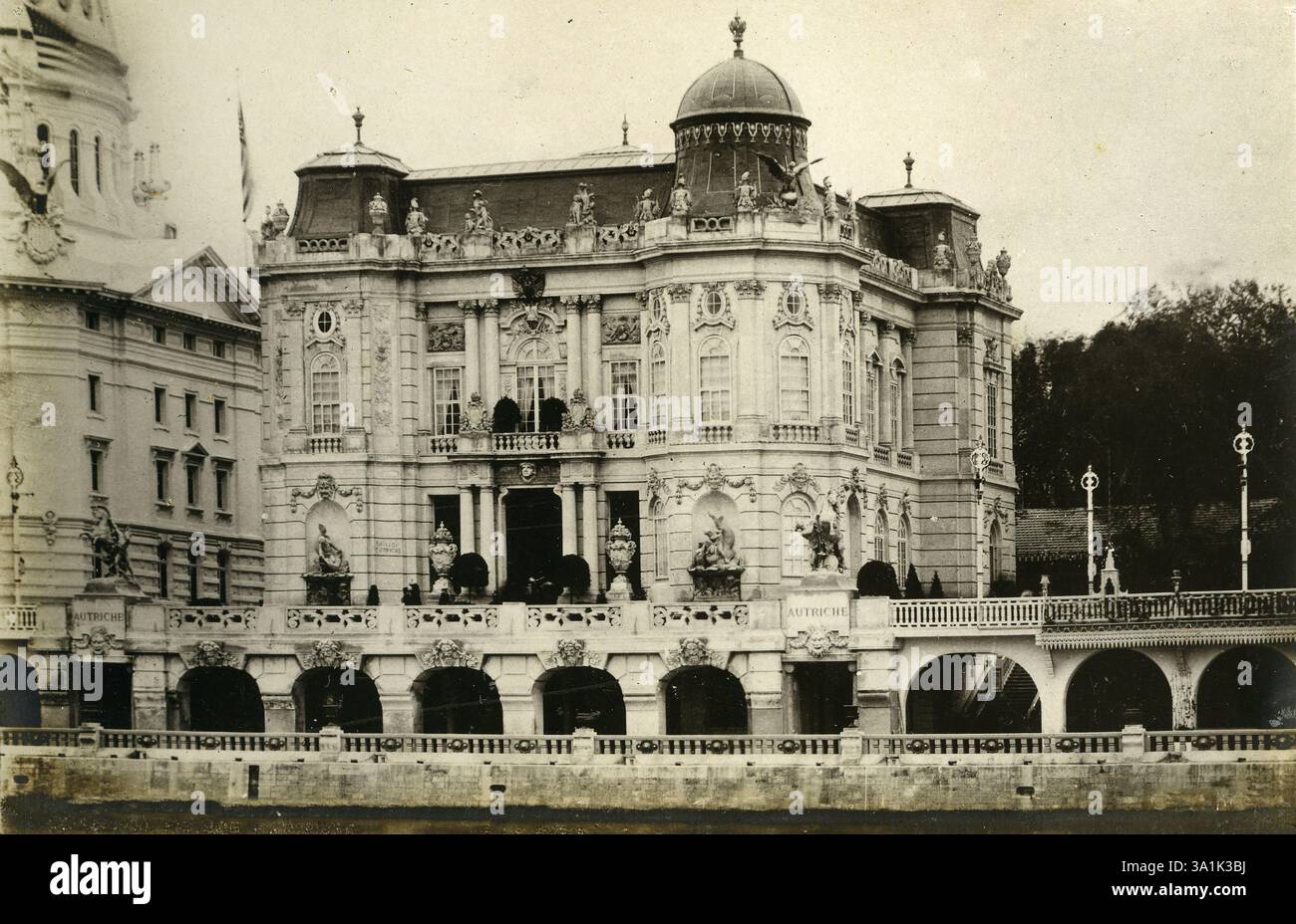 World fair in Paris in 1900 - Exposition Universelle 1900 - Austria ...