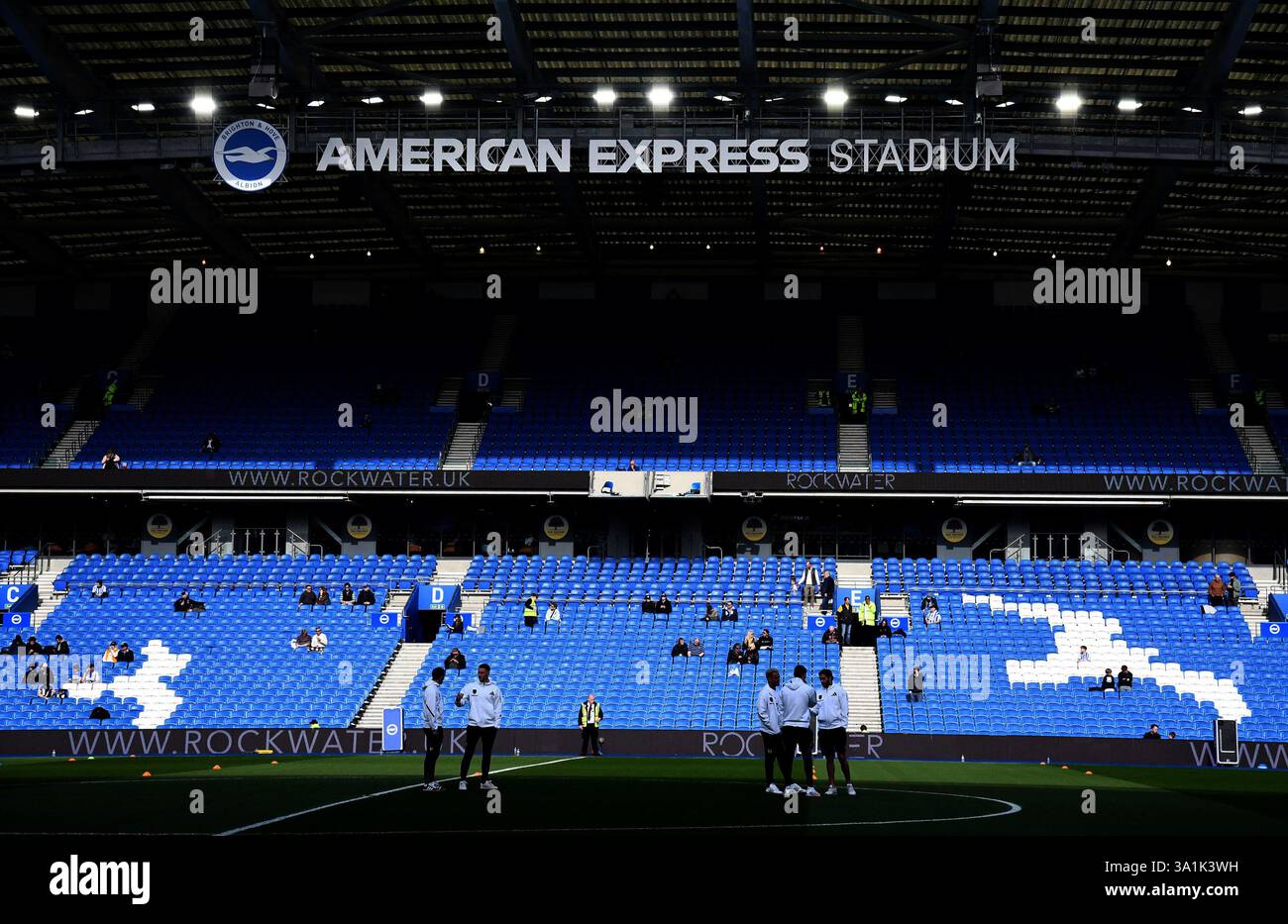 A general view of the stadium - Brighton & Hove Albion v Fulham ...