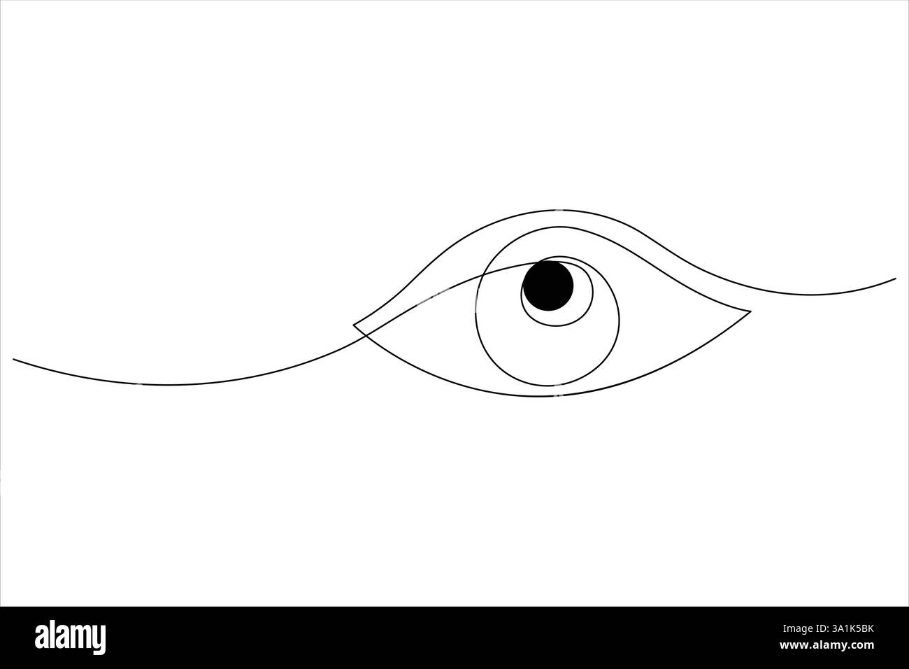 Eyeball drawing hi-res stock photography and images - Alamy
