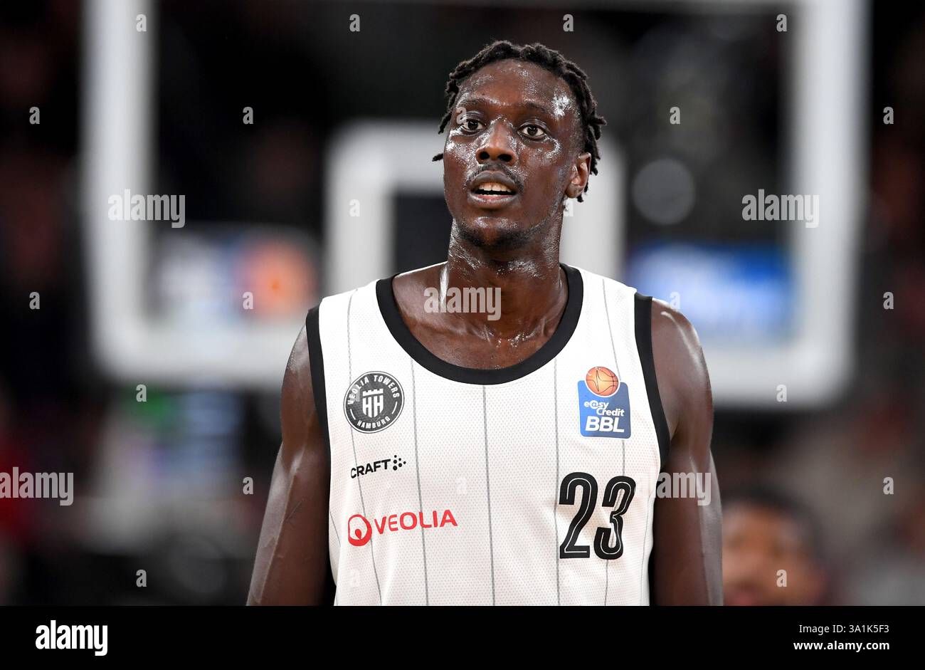 Hamburg, Germany. 08th Mar, 2025. Hamburg Towers - Rostock Seawolves ...