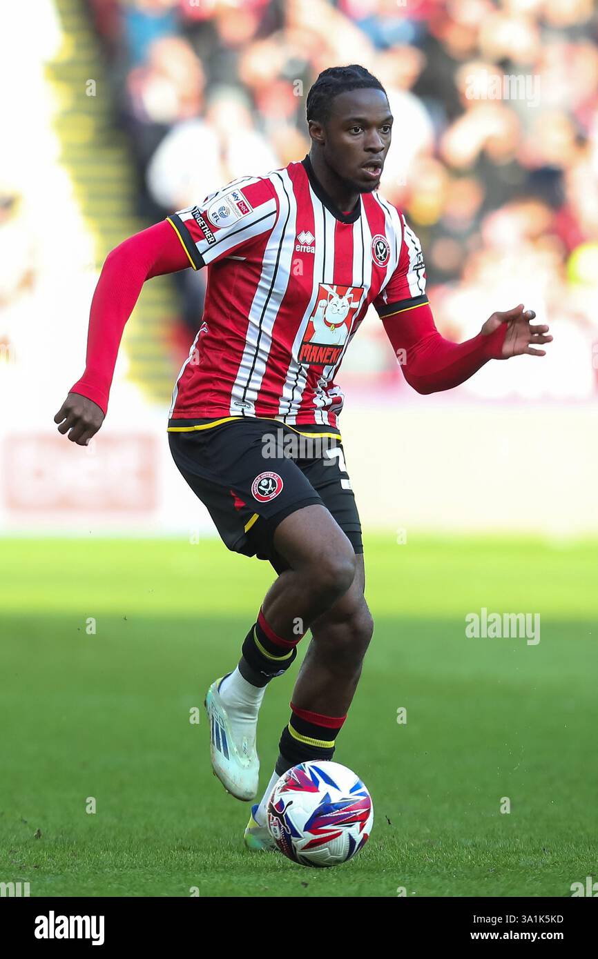 Femi Seriki of Sheffield United during the Sheffield United FC v ...