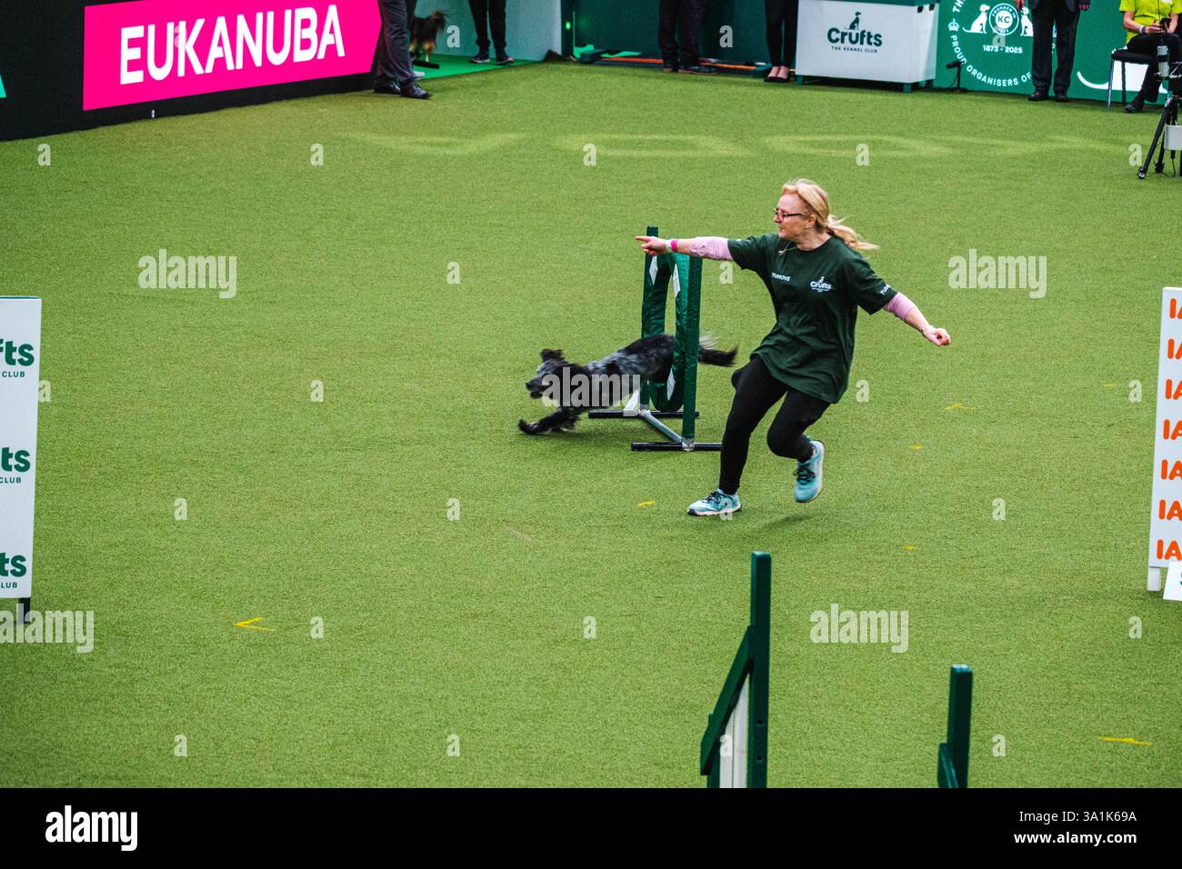 Birmingham, UK. 9th Mar 2025. Birmingham, UK. 9th Mar 2025. Crufts 2025 ...