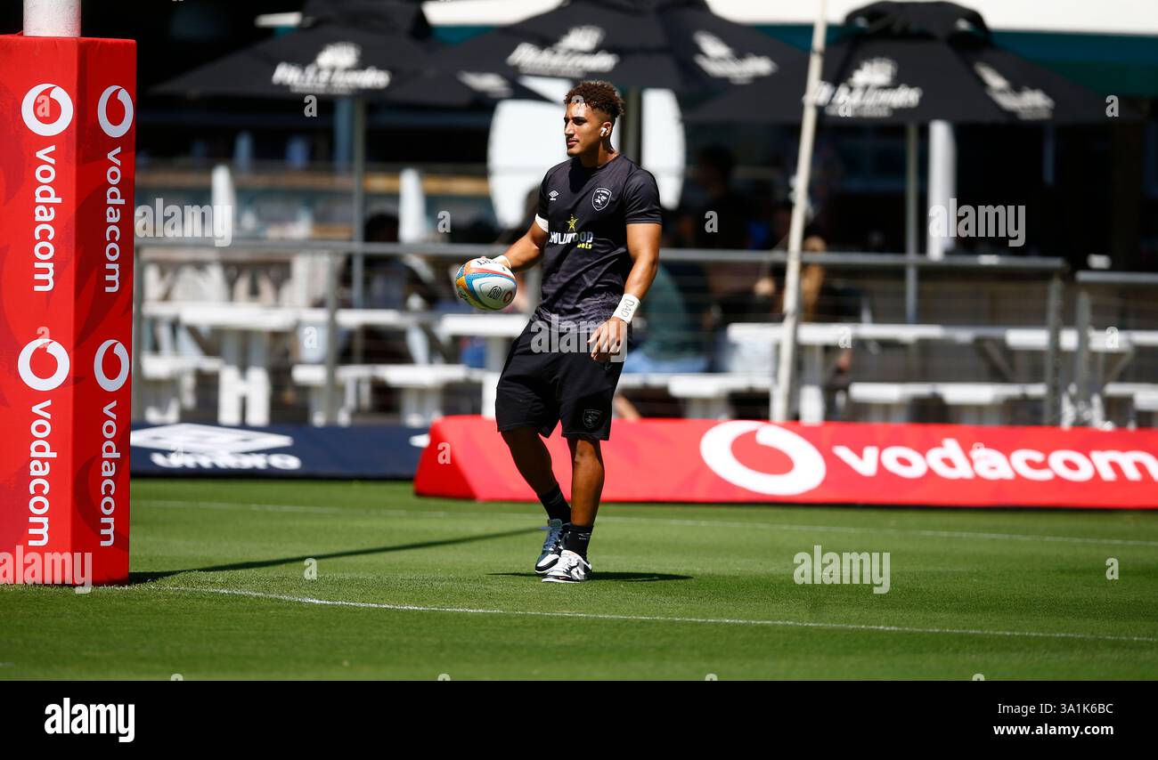 DURBAN, SOUTH AFRICA - MARCH 08: Jordan Hendrikse of the Hollywoodbets ...