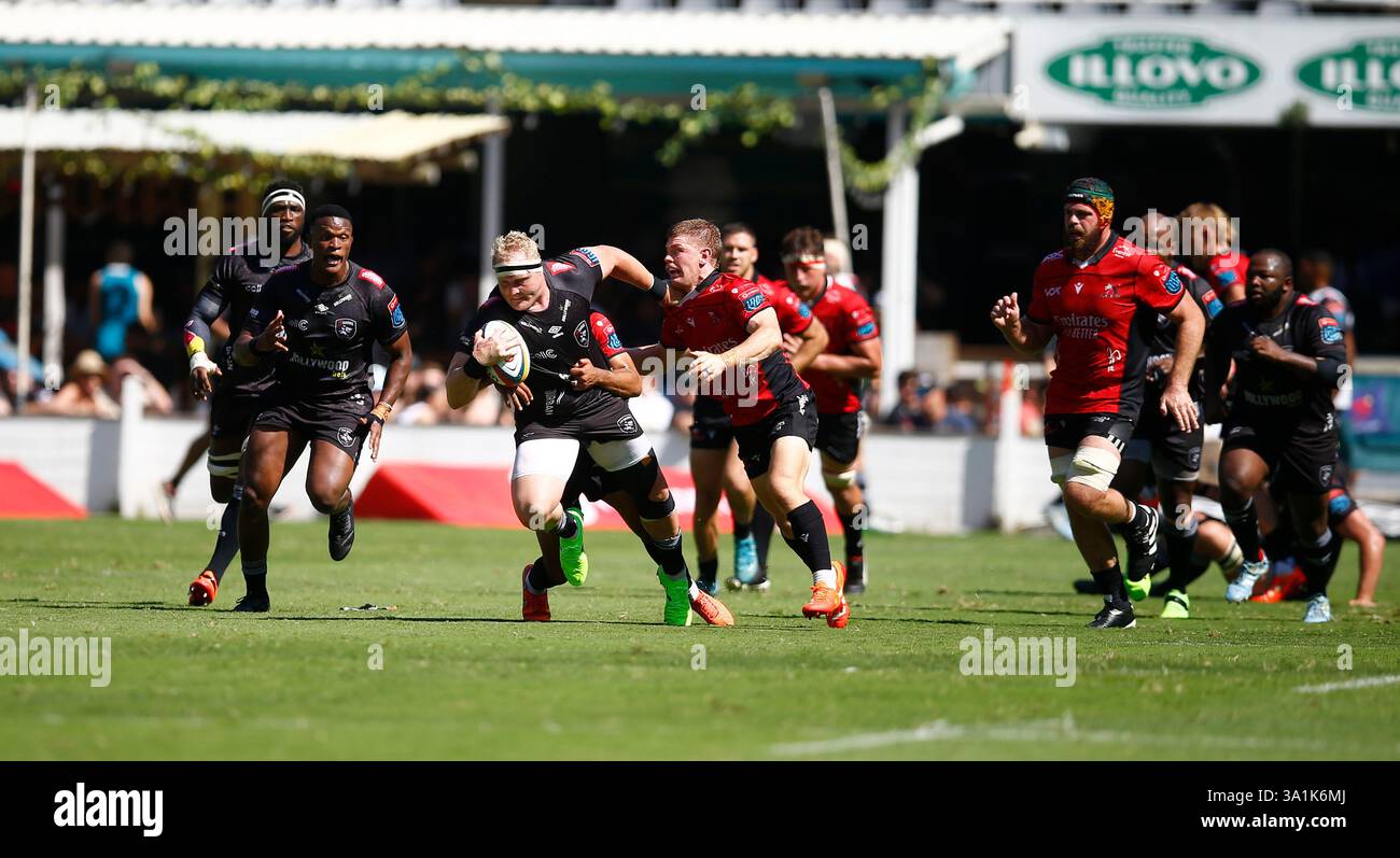 DURBAN, SOUTH AFRICA - MARCH 08: Vincent Koch of the Hollywoodbets ...