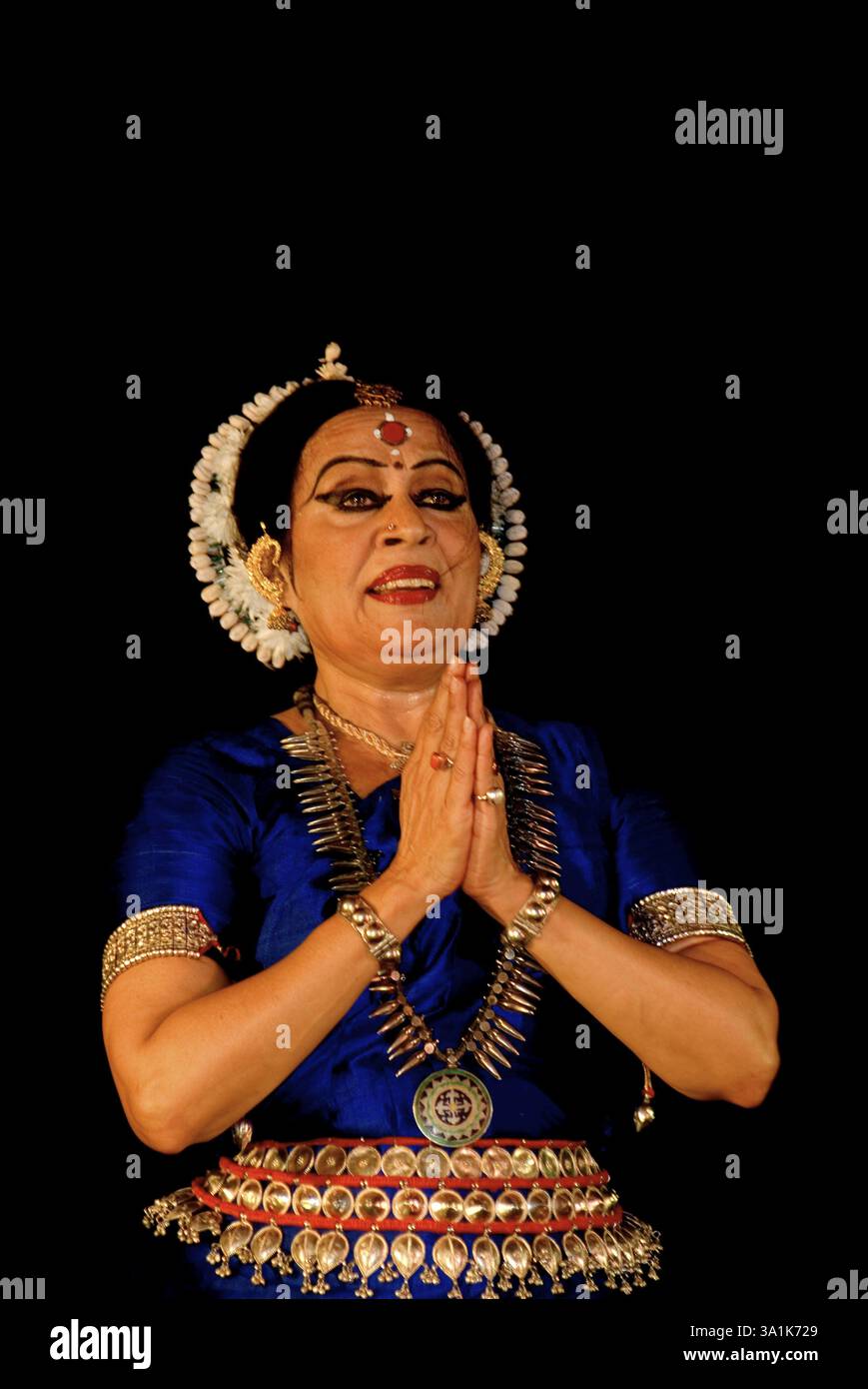 Famous dancer Sonalman Singh is performing on stage, India NA MR Stock ...