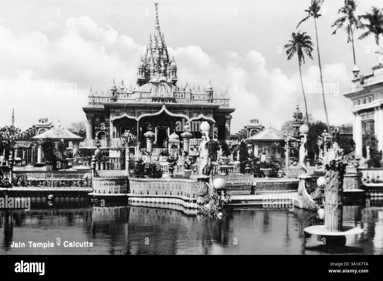 Old picture postcard jain temple, Calcutta, West Bengal, India, Asia ...