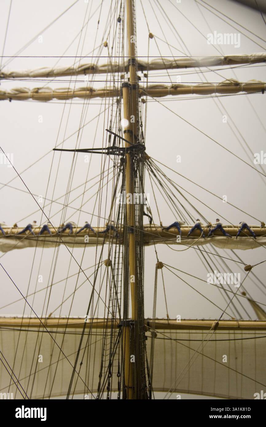Sails Ship, Deutsches Museum, Munich, Germany, Europe Stock Photo - Alamy