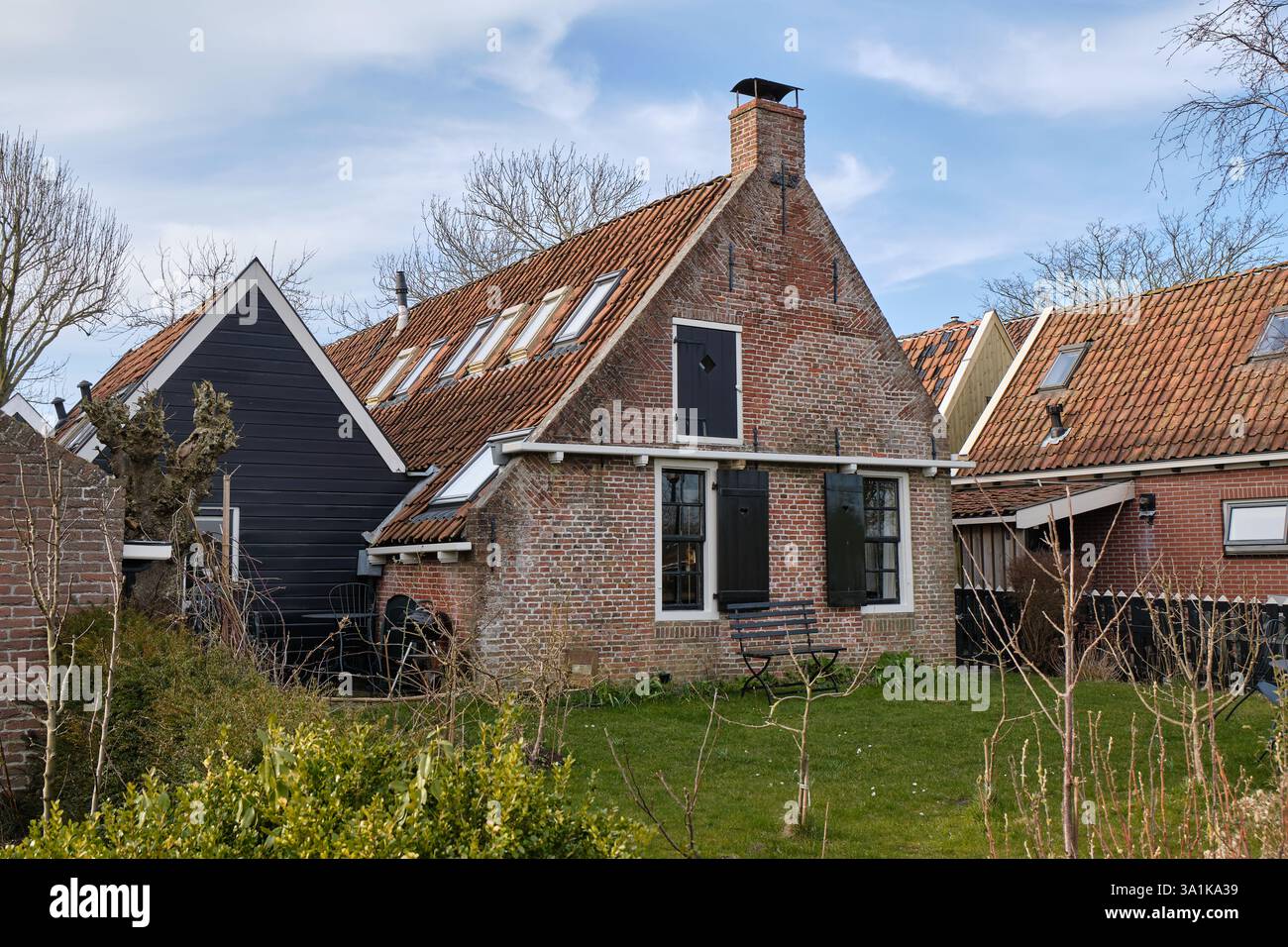 March 6, 2025 - Moddergat-Netherlands: Traditional Dutch fisherman's ...