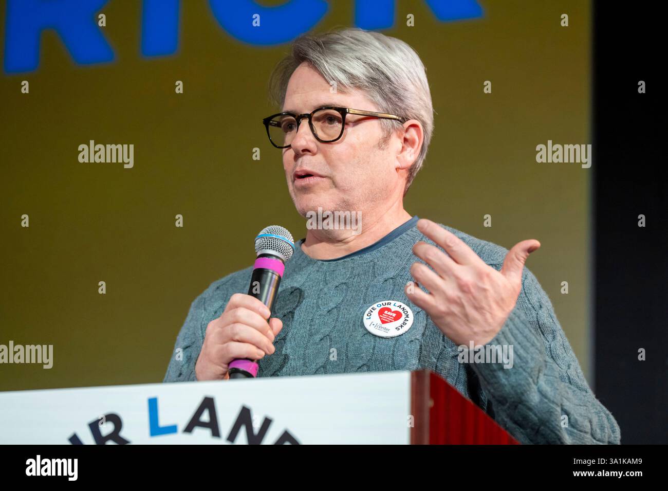 New York, United States. 08th Mar, 2025. Matthew Broderick attends a ...