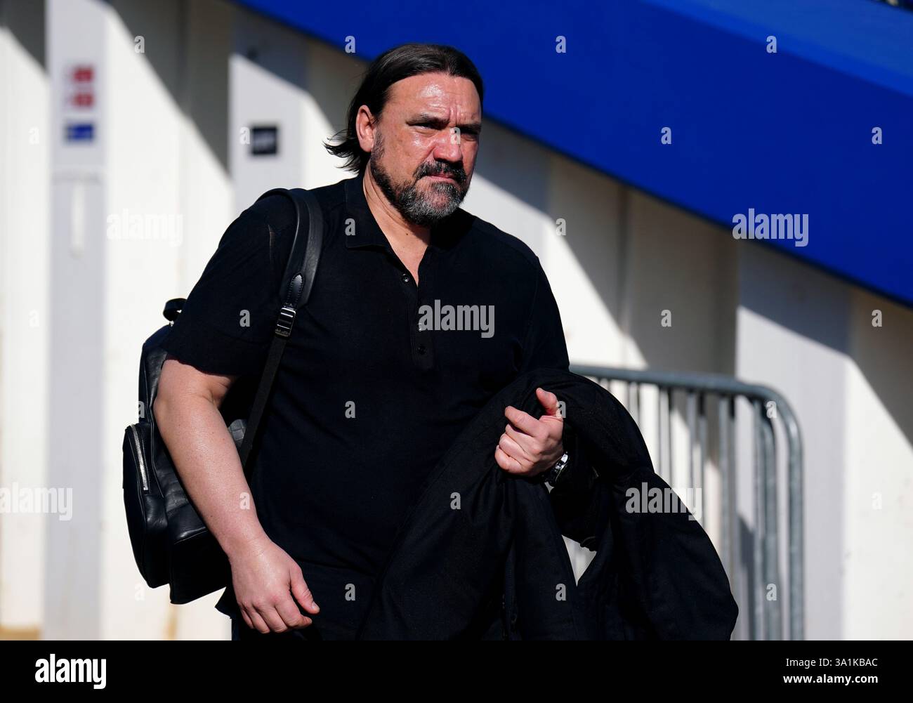Leeds United manager Daniel Farke ahead of the Sky Bet Championship ...