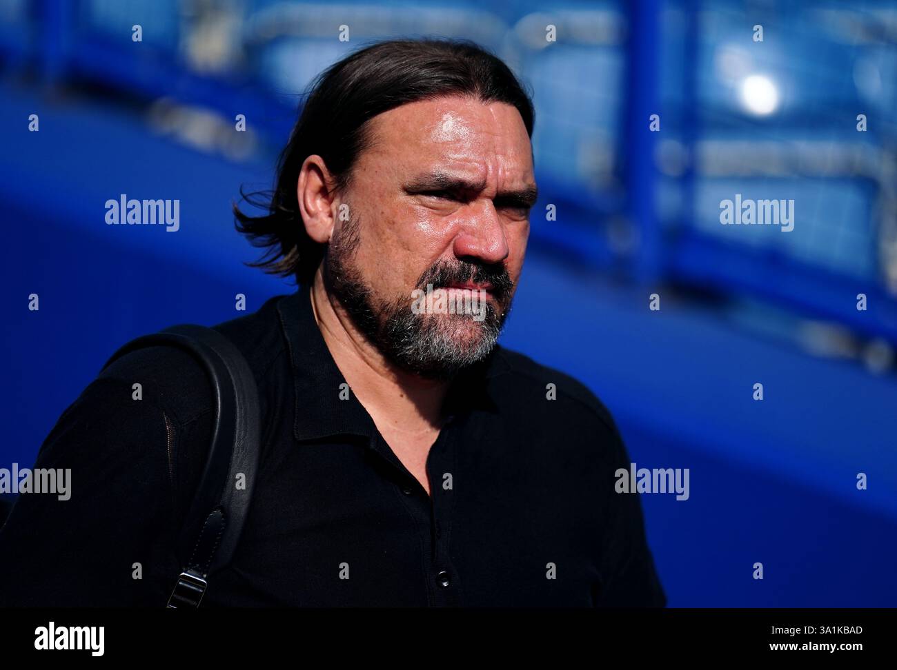 Leeds United manager Daniel Farke ahead of the Sky Bet Championship ...