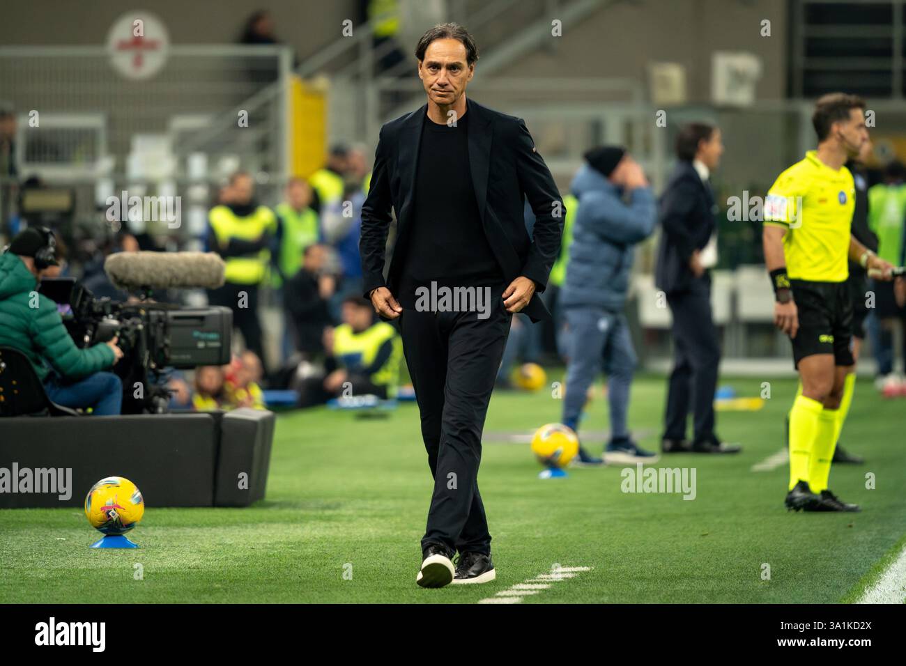 The head coach Alessandro Nesta (AC Monza) during the Italian ...