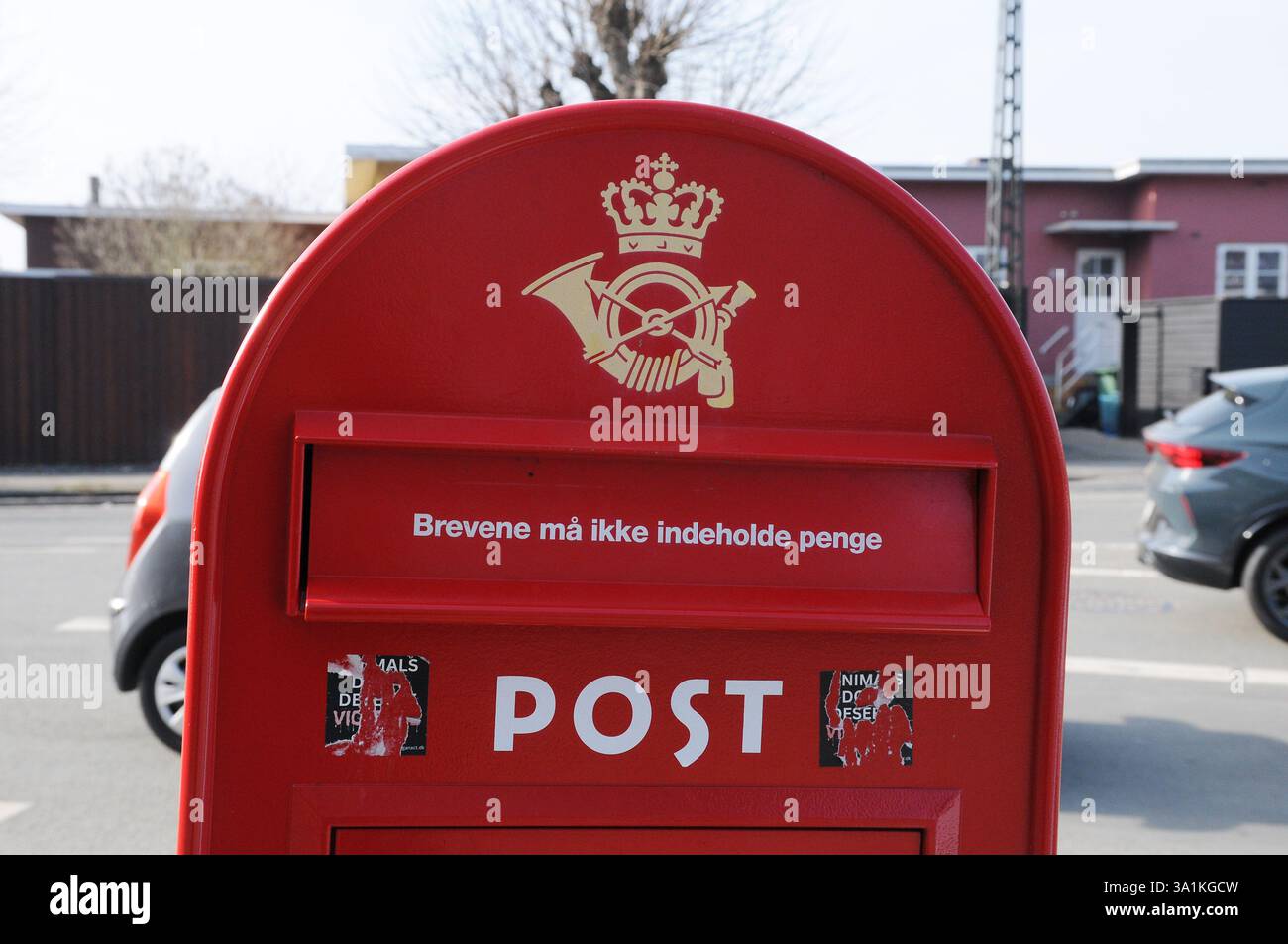 Copenhagen/ DenmarK/09 MARCH 2025/.Denmarks most well know royal post ...