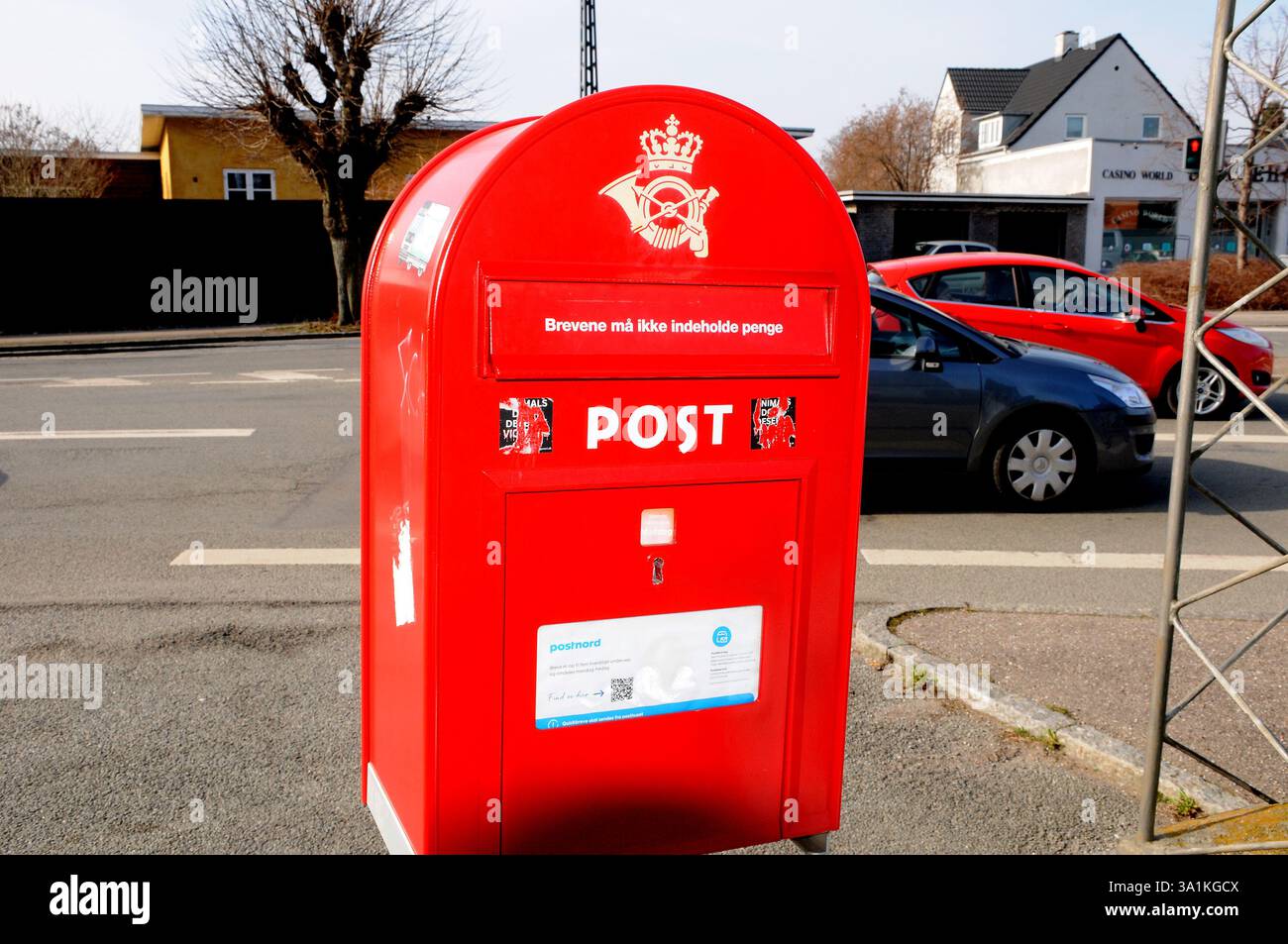 Copenhagen/ DenmarK/09 MARCH 2025/.Denmarks most well know royal post ...